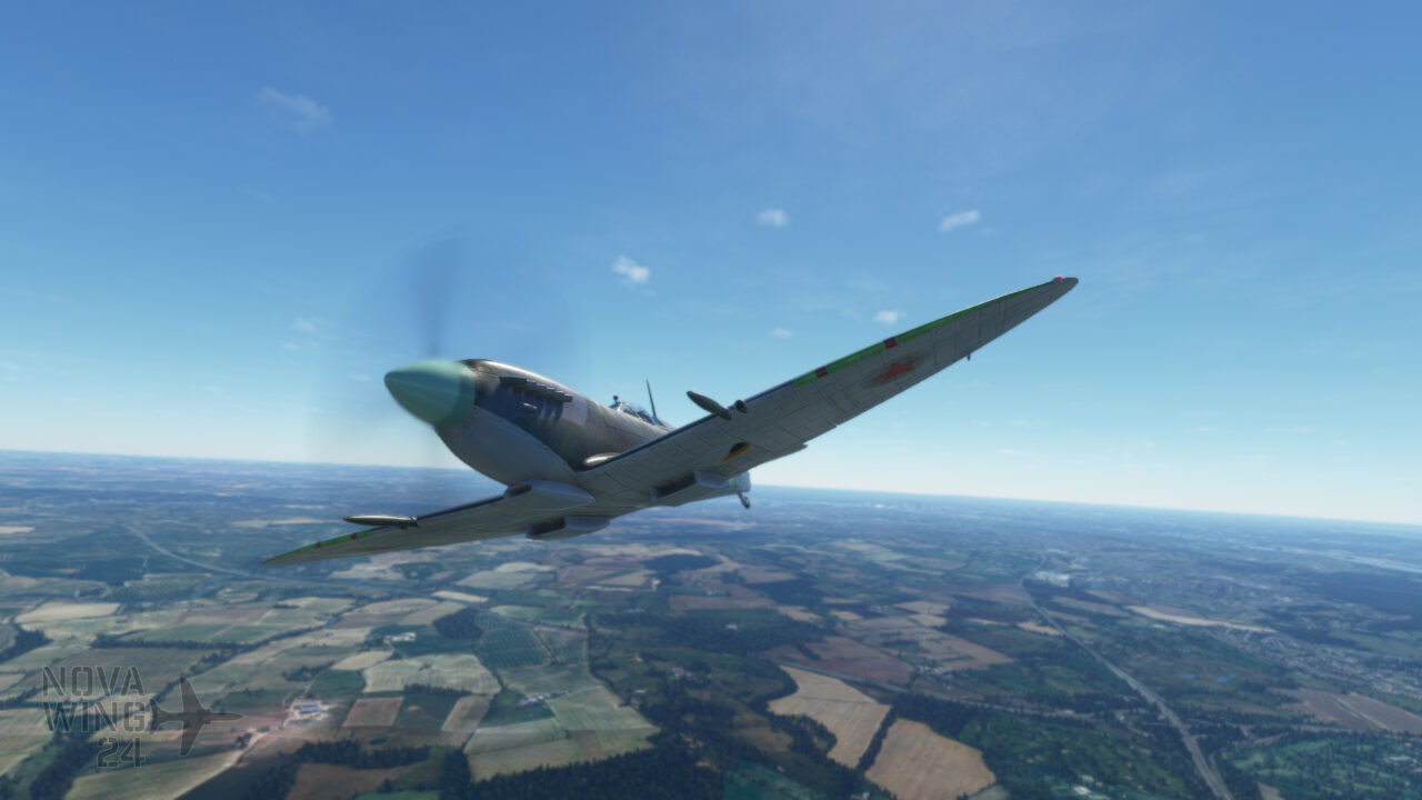 Supermarine Spitfire LF Mk IXe PT879 Russian Air Force – Novawing24