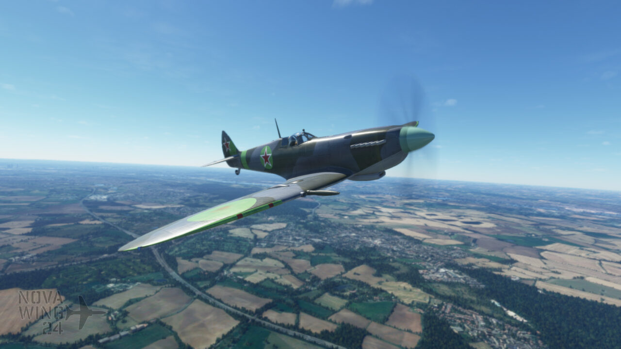 Supermarine Spitfire LF Mk IXe PT879 Russian Air Force – Novawing24