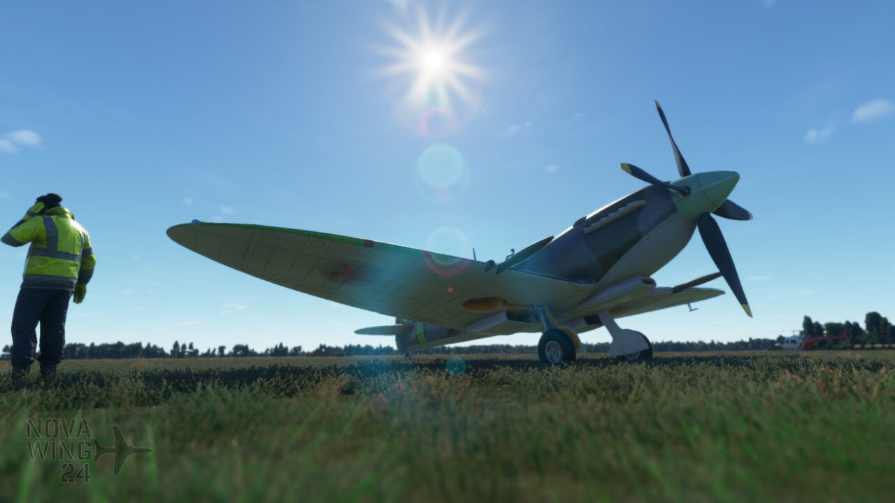 Supermarine Spitfire LF Mk IXe PT879 Russian Air Force – Novawing24