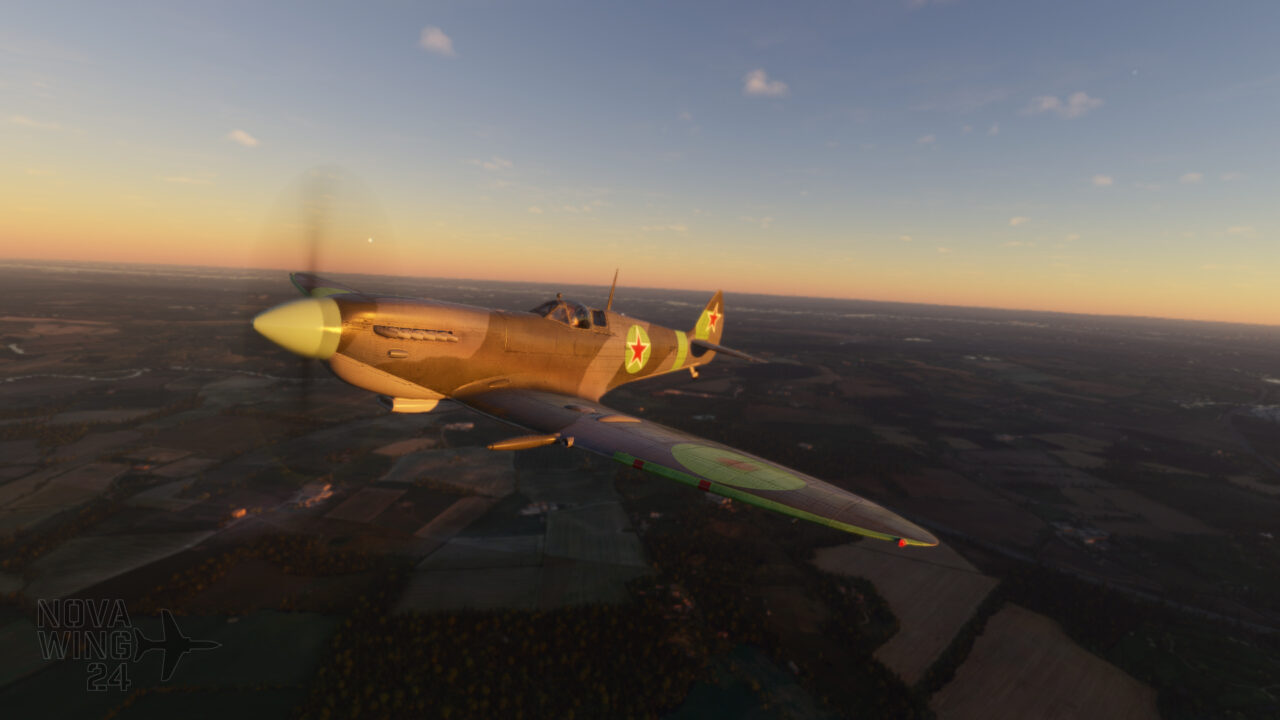 Supermarine Spitfire LF Mk IXe PT879 Russian Air Force – Novawing24