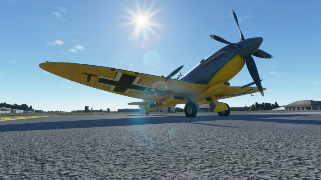 Supermarine Spitfire LF Mk IX MK698 / T9+EK – Novawing24