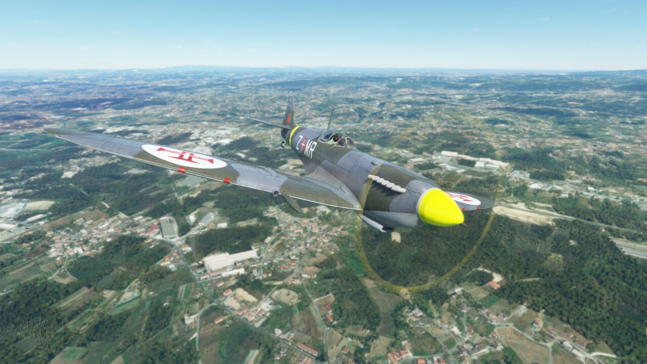 Supermarine Spitfire LF Mk IXc ML255 Portuguese MR-Z – Novawing24