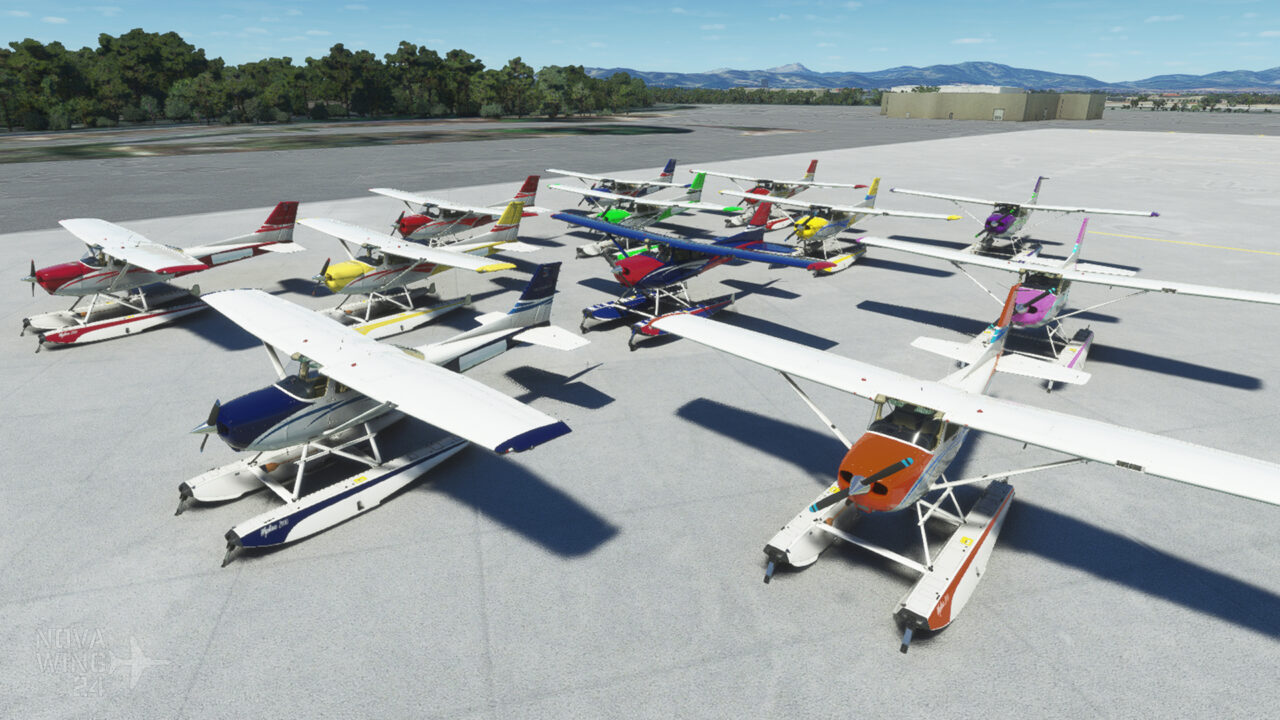 Textron Cessna 172 Alternate Colours – Microsoft Flight Simulator ...