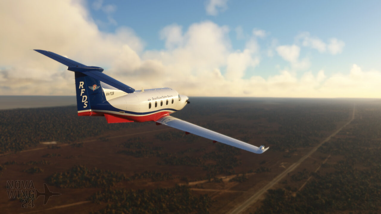 Royal Flying Doctor Service Pilatus PC-12 Customizable Registration ...