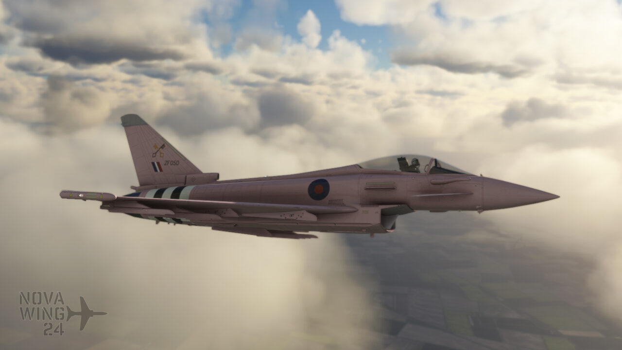 Eurofighter Typhoon 16 SQN RAF PRU Pink – Novawing24
