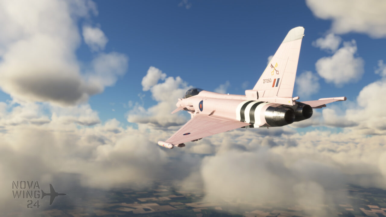 Eurofighter Typhoon 16 SQN RAF PRU Pink – Novawing24