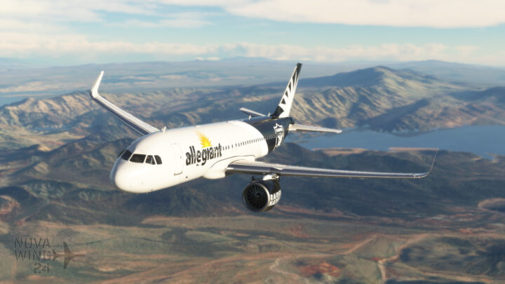 Allegiant Airlines “Raider Nation” Airbus A320Neo (FBW Edition ...
