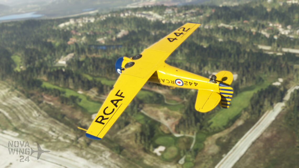 North American Aviation T-6 Texan / Harvard RCAF Goldilocks Display ...