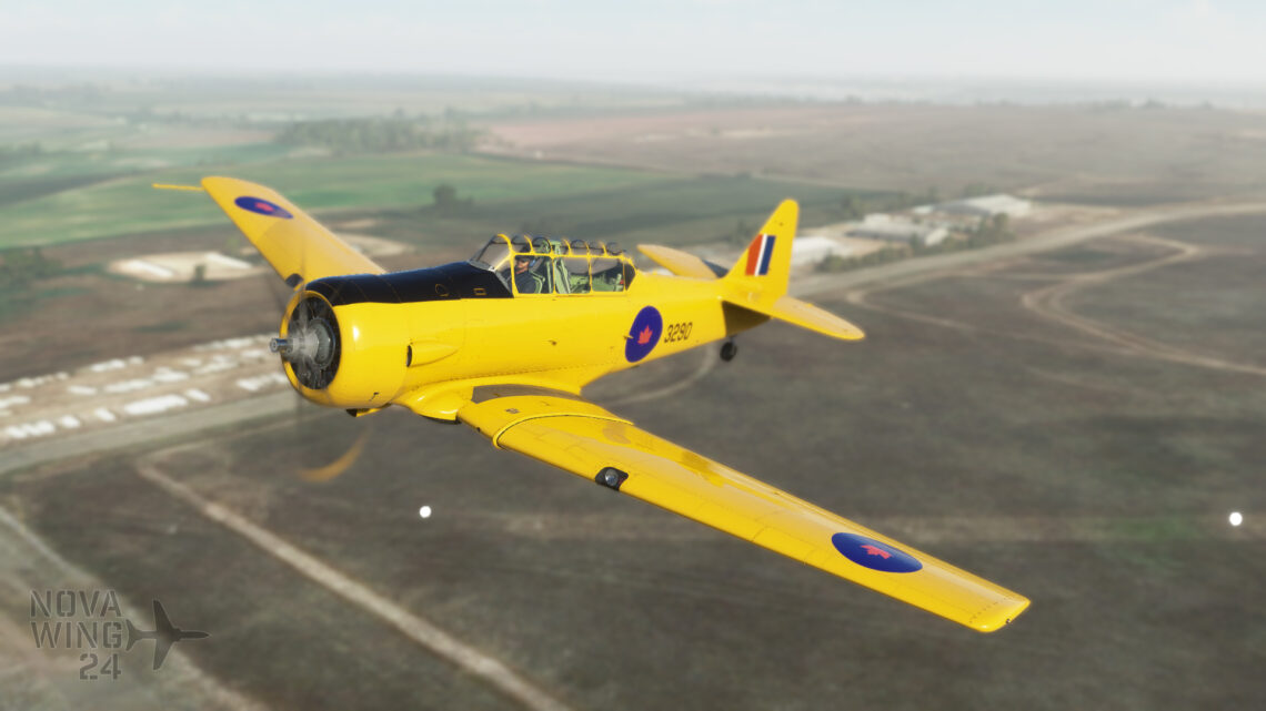 North American Aviation T-6 Texan / Harvard RCAF Pack – Novawing24