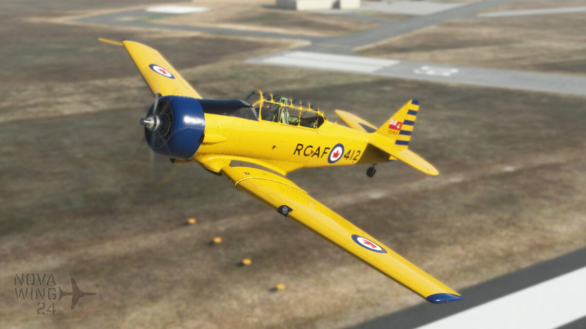 North American Aviation T-6 Texan / Harvard RCAF Pack – Novawing24