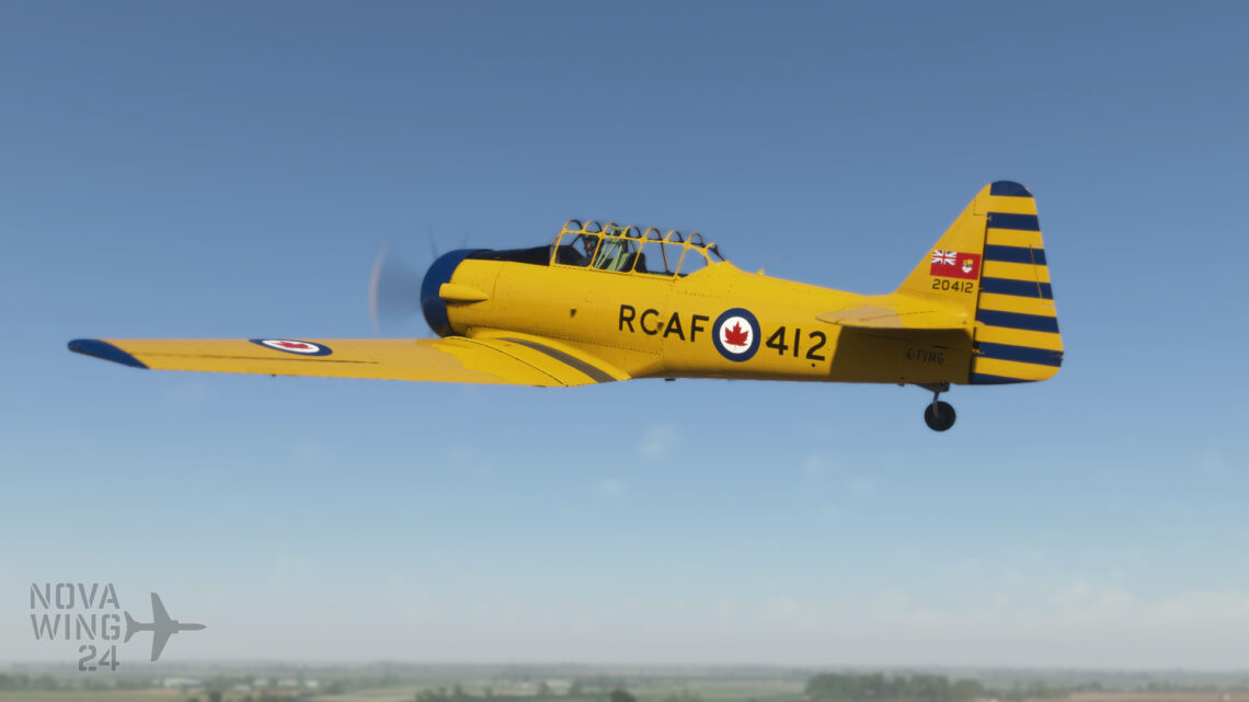 North American Aviation T-6 Texan / Harvard RCAF Pack – Novawing24