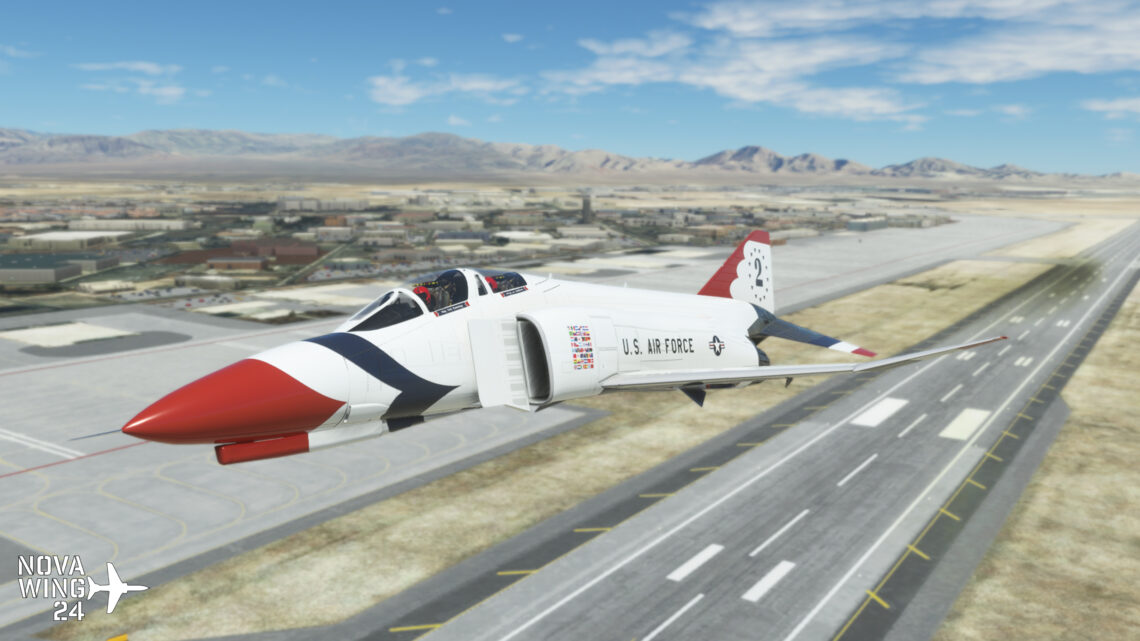 F-4 Phantom II Blue Angels & Thunderbirds Livery Pack – Novawing24