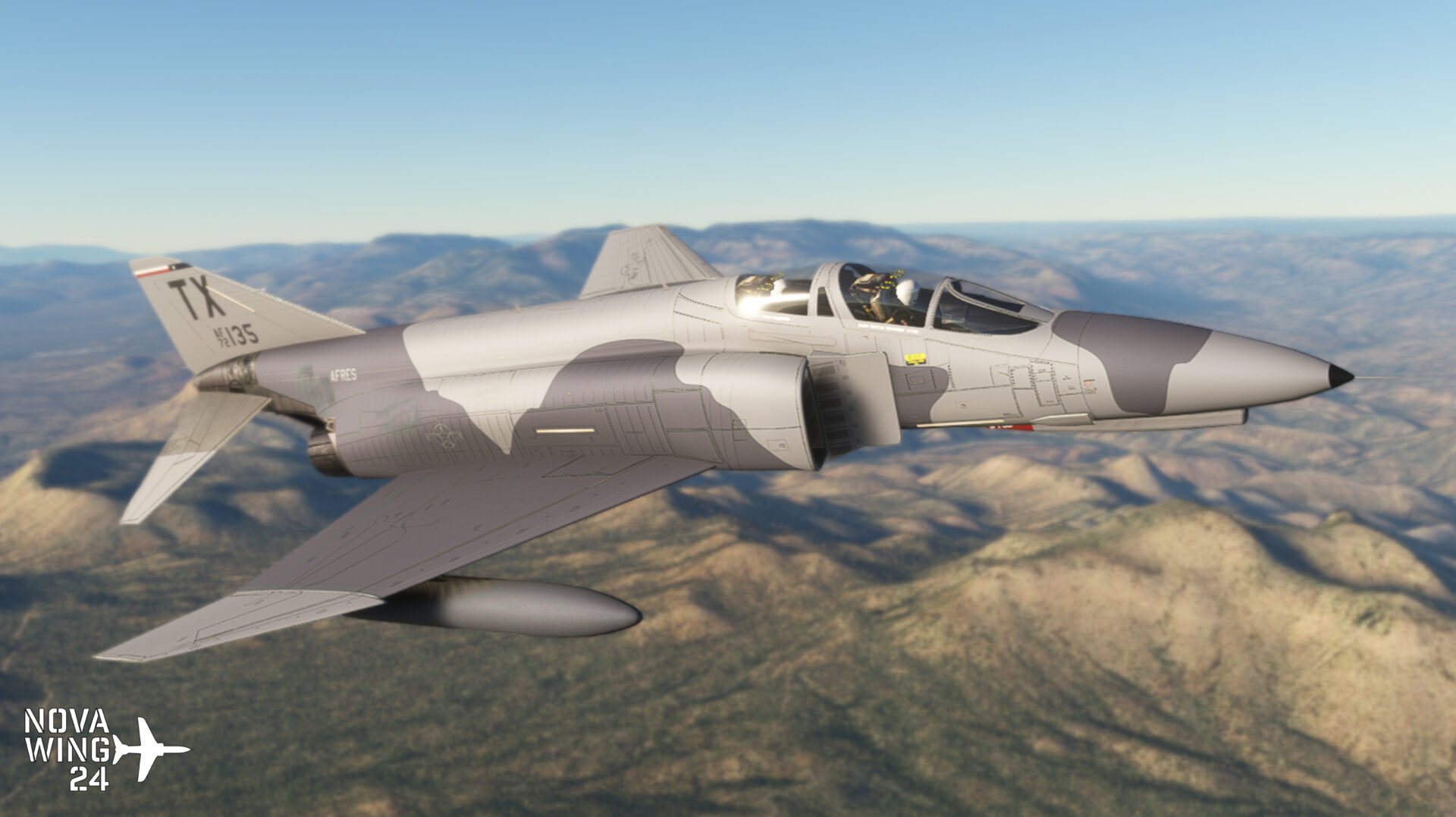 F-4E Phantom II Air National Guard Livery Pack – Novawing24