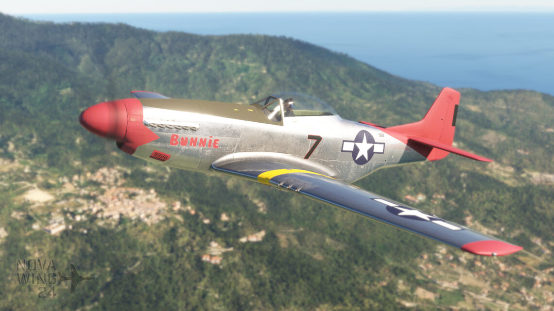 Red Tails P-51 (Reno) Livery Pack – Novawing24